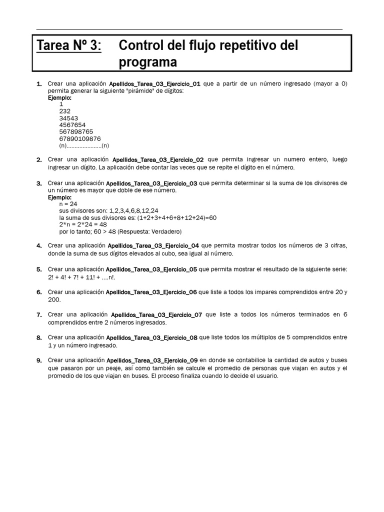 POO - Tarea-N-03 | PDF | Informática