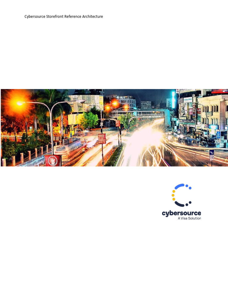 CyberSource Cartridge Storefront Reference Architecture Integration ...