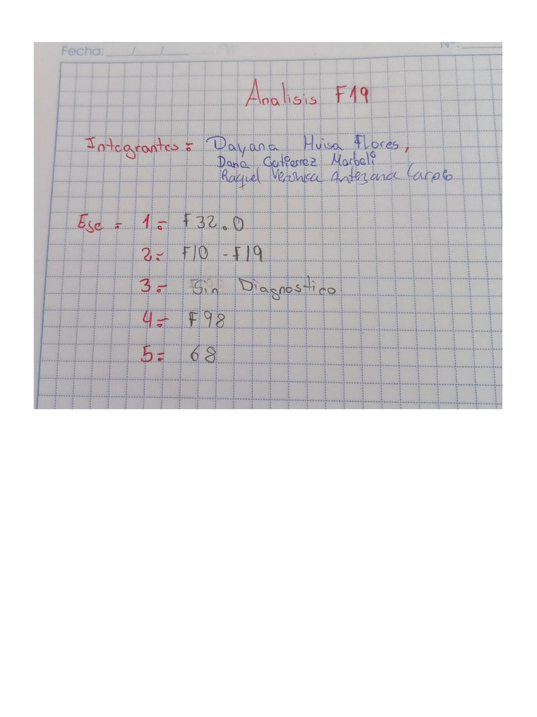 Analisis F19 | PDF