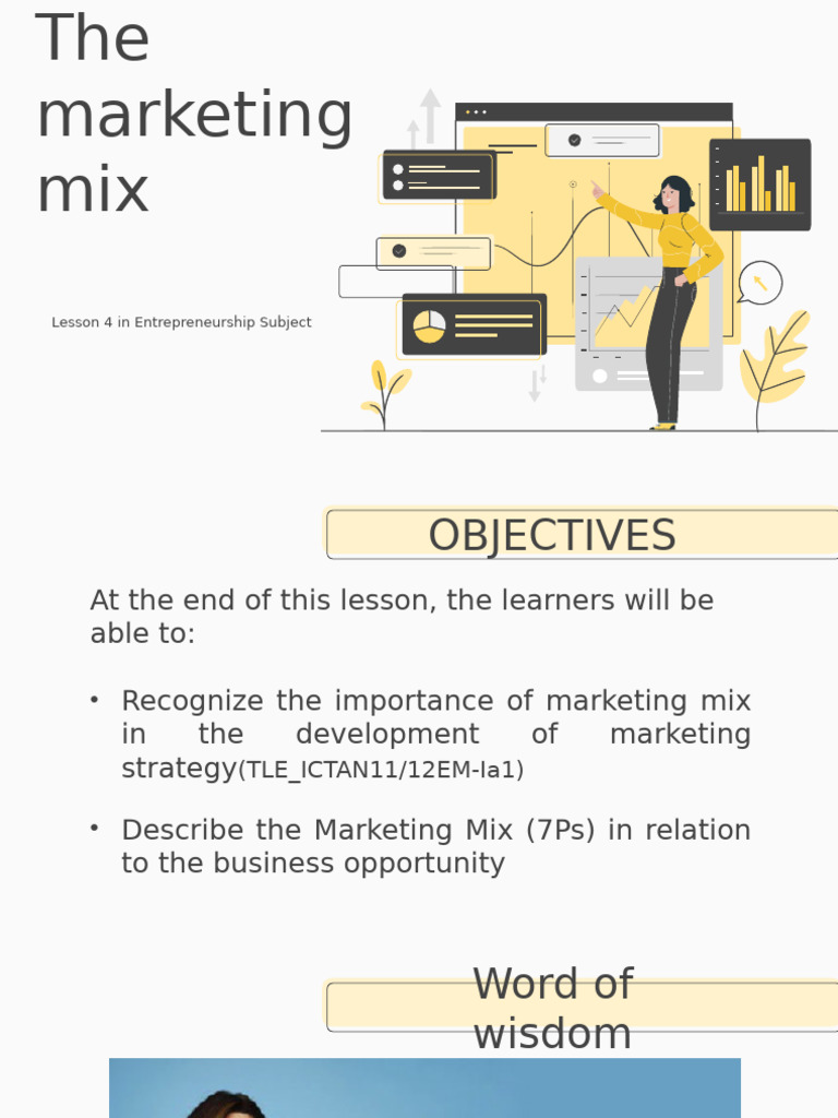 ENTREP PPT Lesson 4 | PDF | Marketing | Product (Business)
