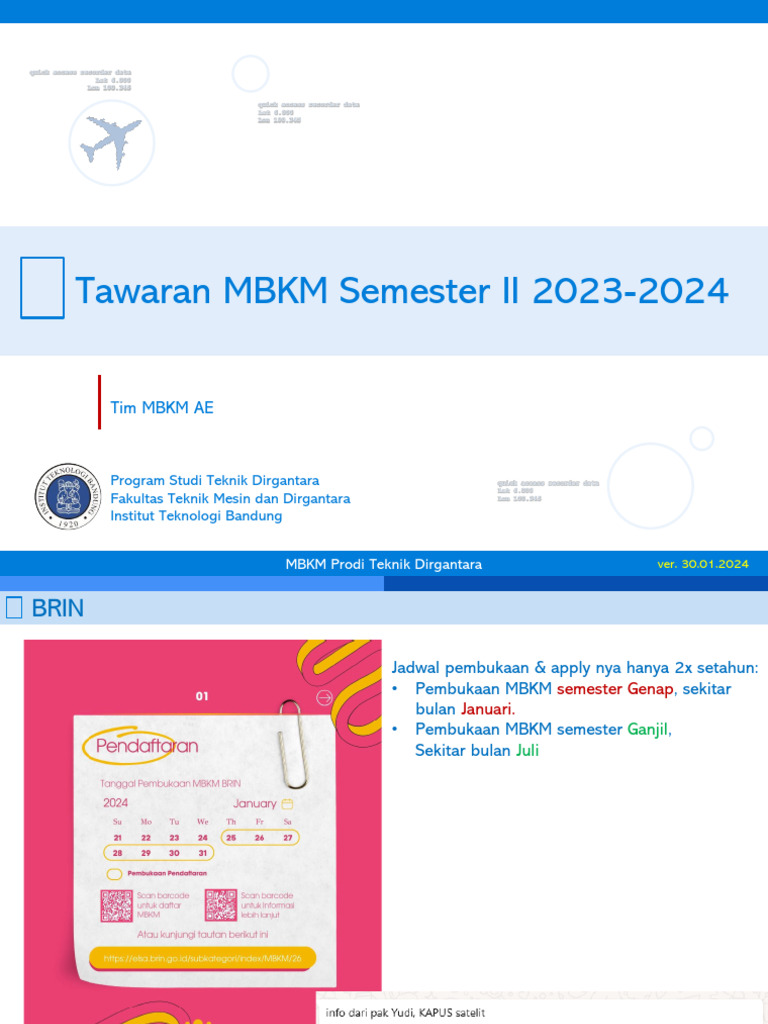 S02 2023-2024-Tawaran MBKM | PDF