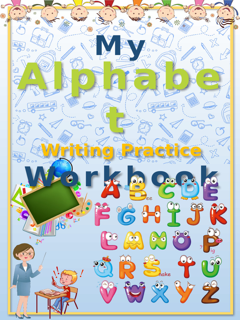 Alphabet Wrinting Practice Wrokbook | PDF