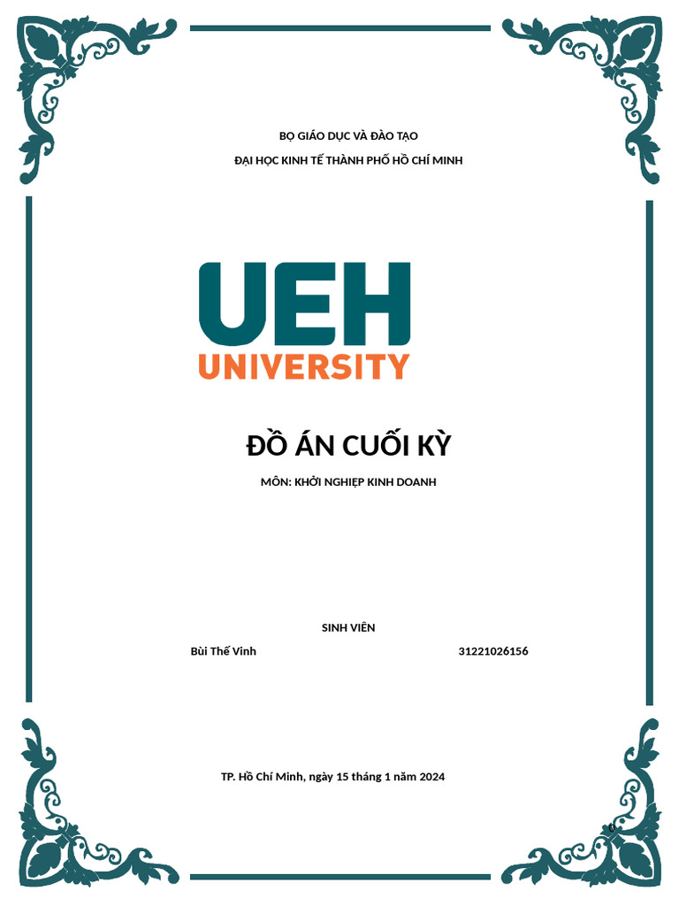 Bùi Thế Vinh - KNKD cá nhân | PDF