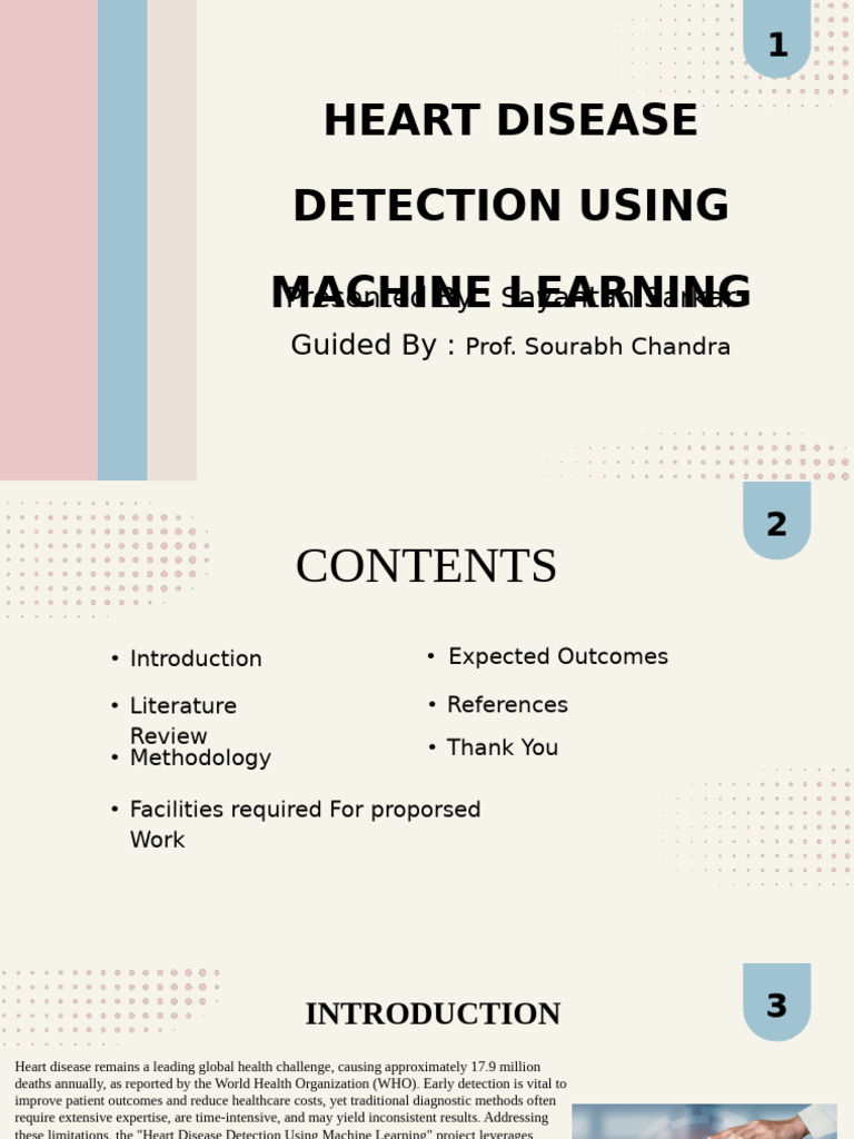 Heart Disease Detection | PDF | Machine Learning | Medical Diagnosis