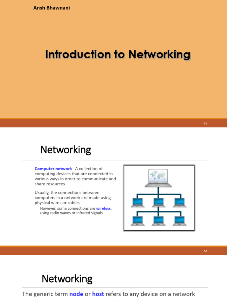 PowerPoint Presentation... NETWORKING | PDF | I Pv6 | Internet Protocols