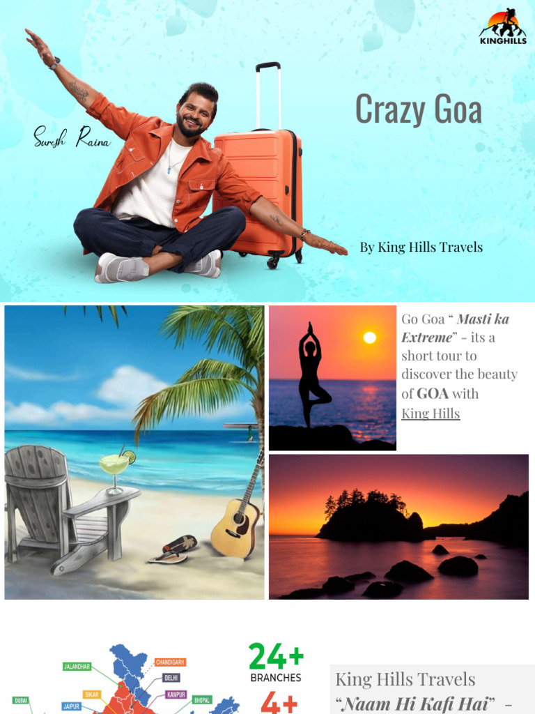 Goa Tour Package by King Hills Travels | PDF