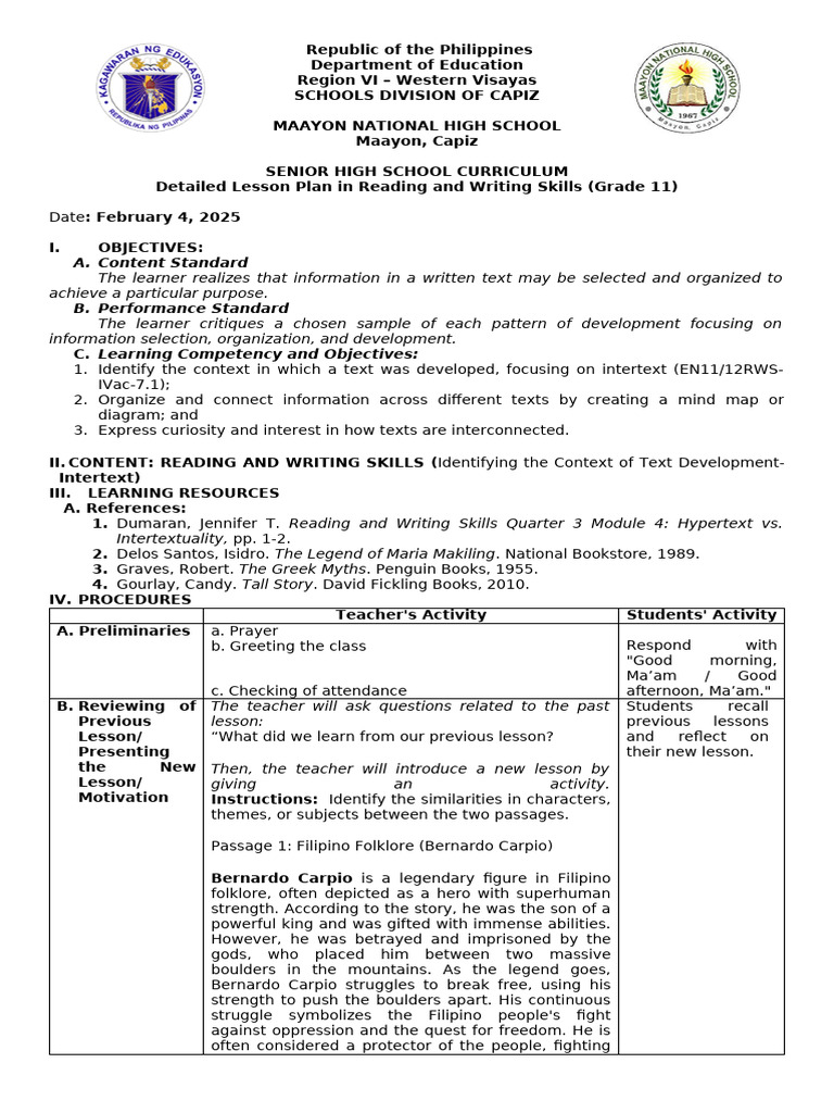 24th DLP Module 4 Intertext | PDF | Persephone | Hades