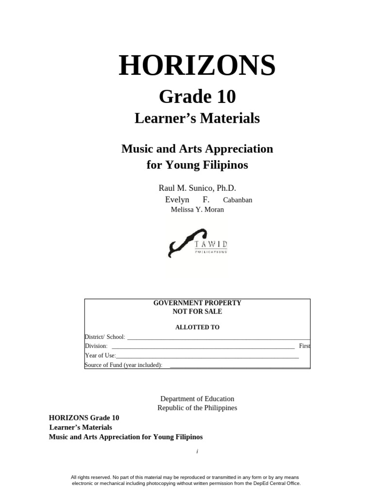 Grade 10 Music Module | PDF | Concerto | Classical Music