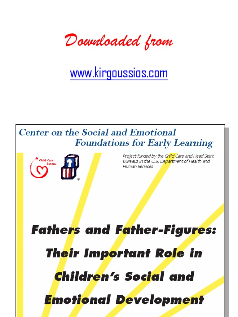 Parenting) Fathers and Father-Figures - Their Important Role in ...
