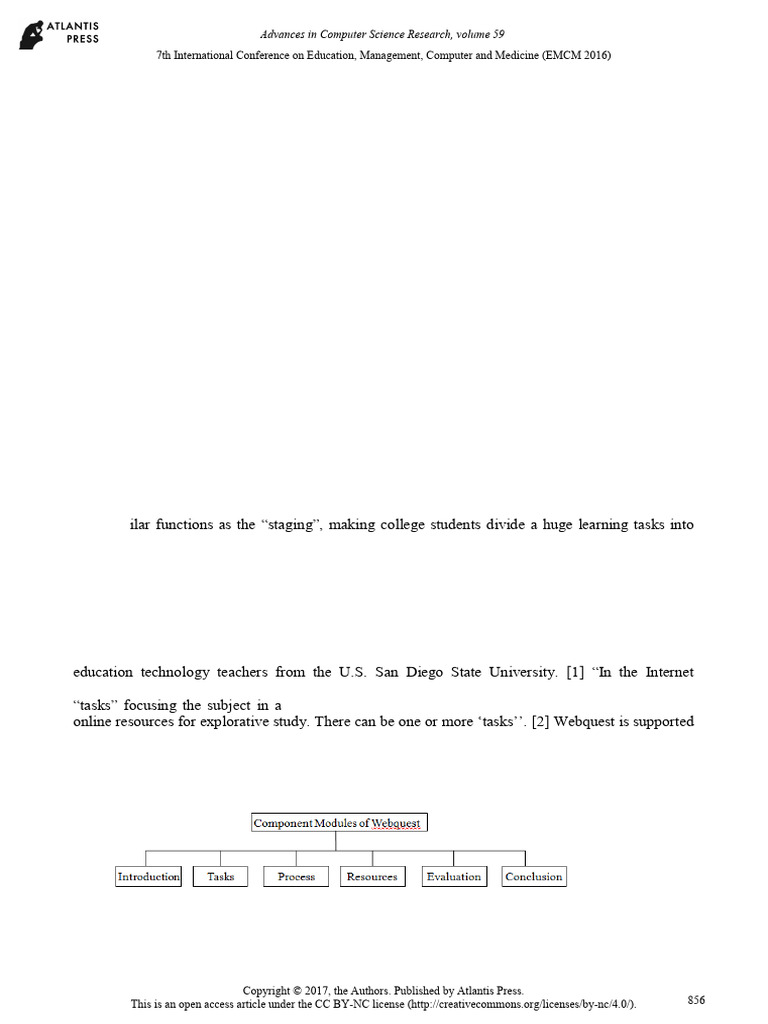 Design of Inquiry Learning Process Based On WebQue | PDF | Learning ...