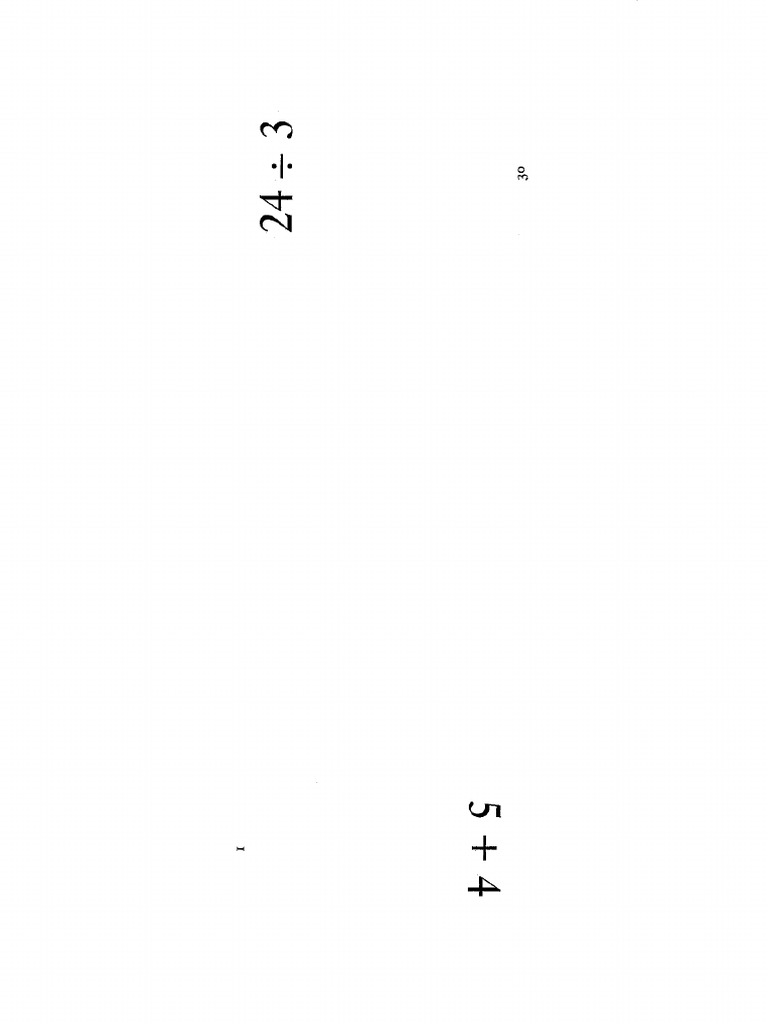 BADS Test 6 Arithmetic PB B | PDF