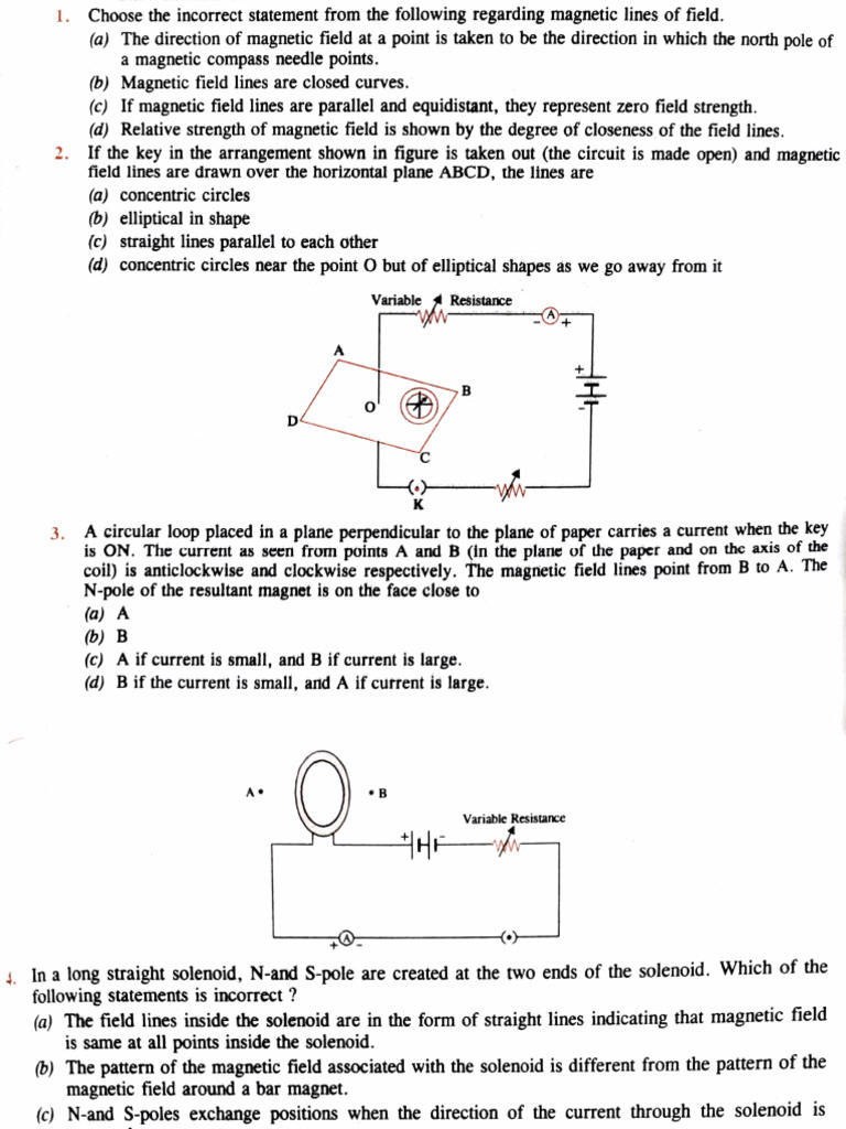 MAGNETISM X | PDF | Magnetic Field | Alternating Current