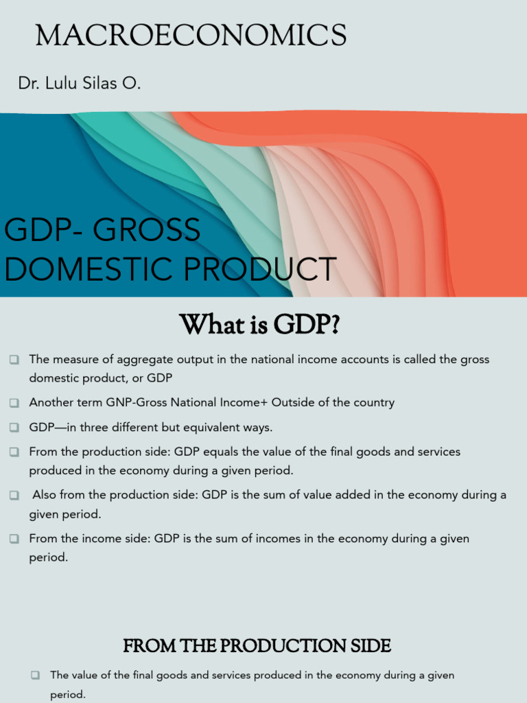 Eco 208 GDP and Types of GDP | PDF | Cost Of Living | Consumer Price Index