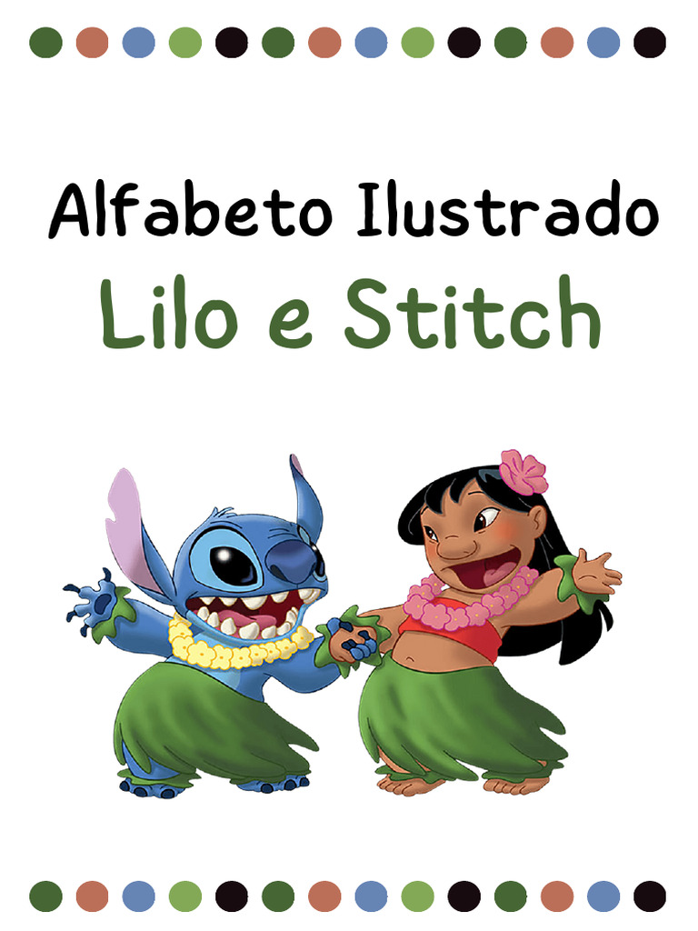 Alfabeto Ilustrado Lilo e Stitch | PDF