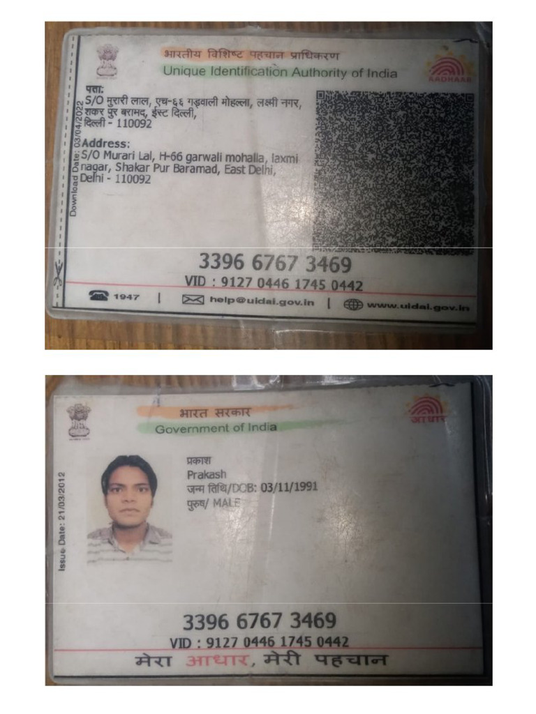 PRAKASH AADHAR - 11zon | PDF