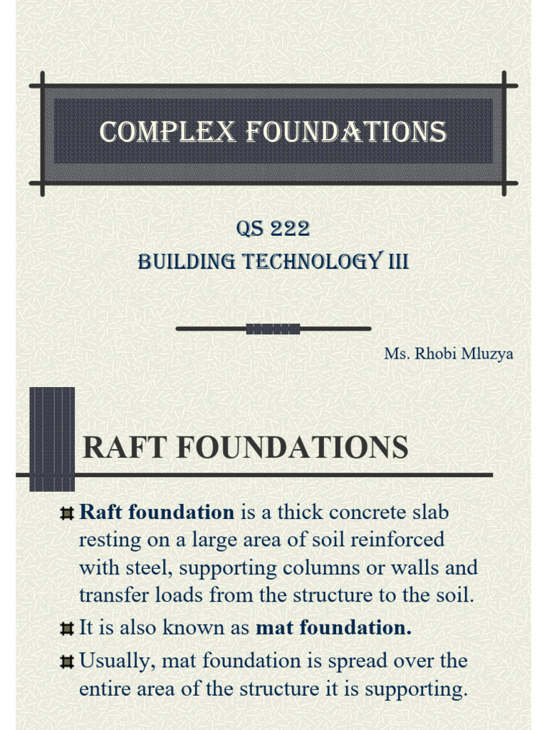 Lecture 06 (Compatibility Mode) | PDF | Foundation (Engineering) | Deep ...