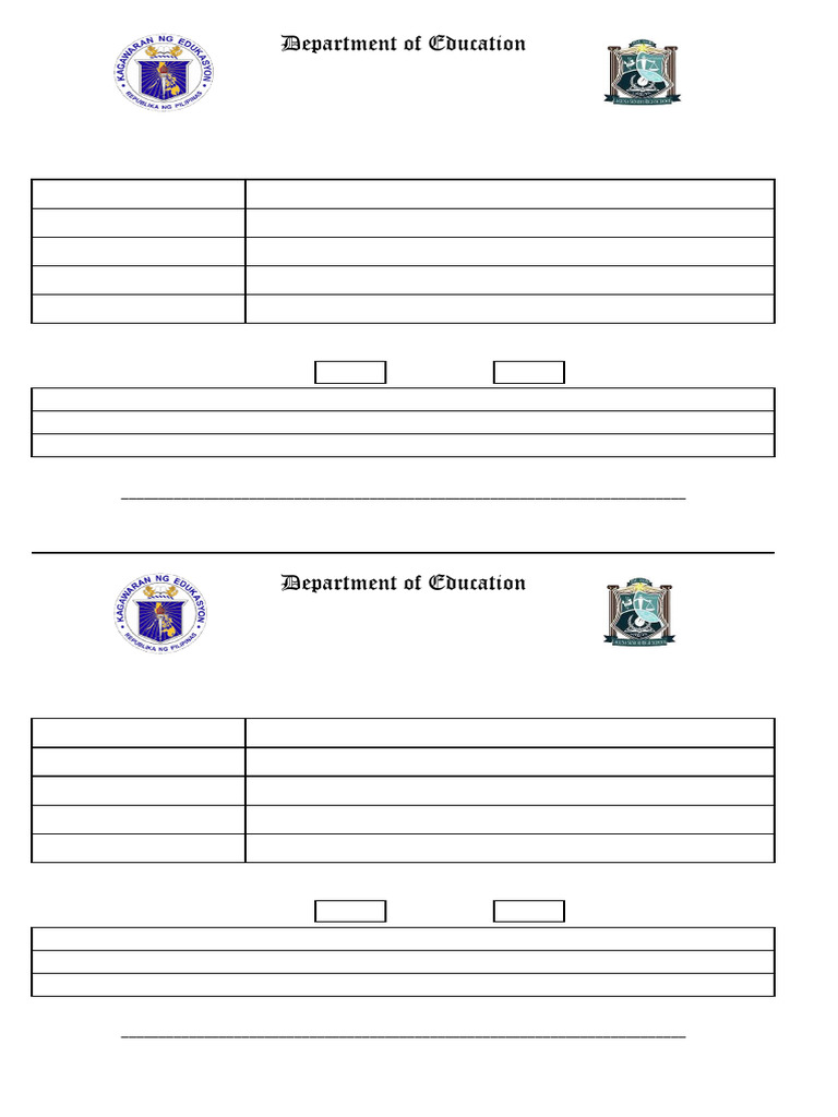 Confirmation of Enrollment Form | PDF