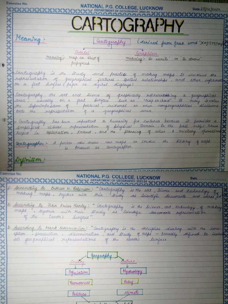 Unit 1-Practical Geography | PDF