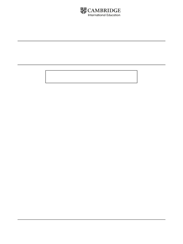 9701_m24_ms_12 | PDF | Educational Assessment And Evaluation | Secondary Education