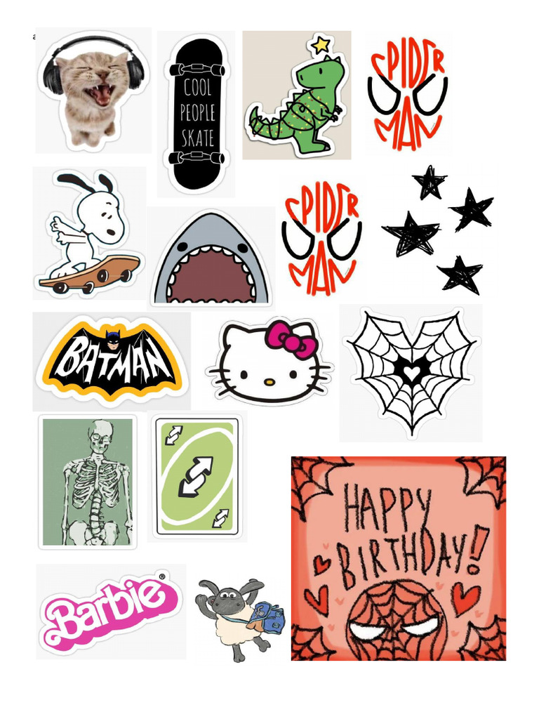 Printable Stickers | PDF