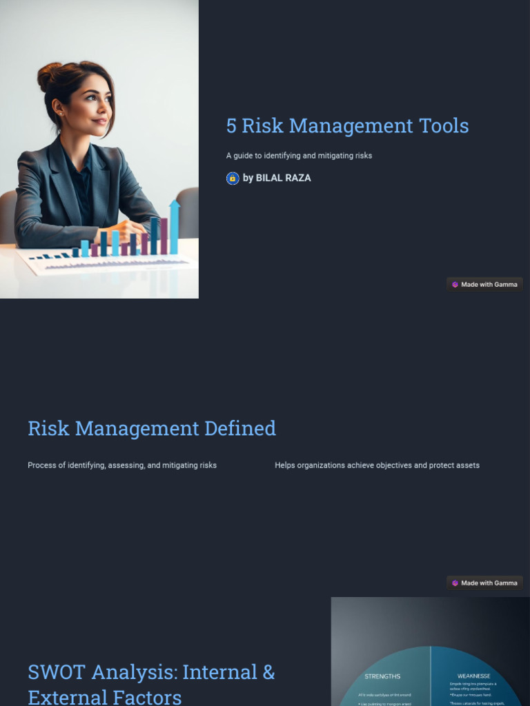 5 Risk Management Tools | PDF | Risk | Risk Management