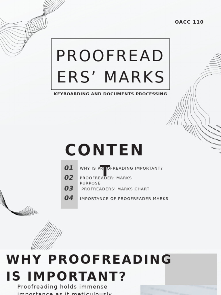 Proofreaders Marks | PDF | Proofreading | Written Communication