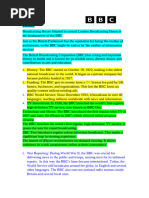 BBC Royal Charter 2016-2027 | PDF | Board Of Directors | Bbc