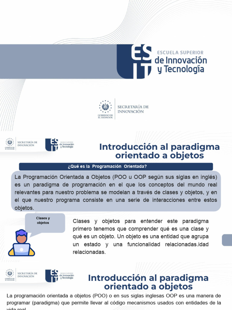 UD1 POO Parte I | PDF | Objeto (informática) | Programación orientada a objetos