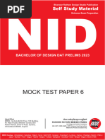 NID 2025 B.des Question Paper Branded | PDF | Design