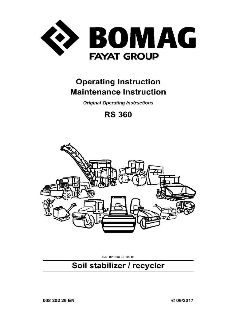 Bomag RS360 | PDF