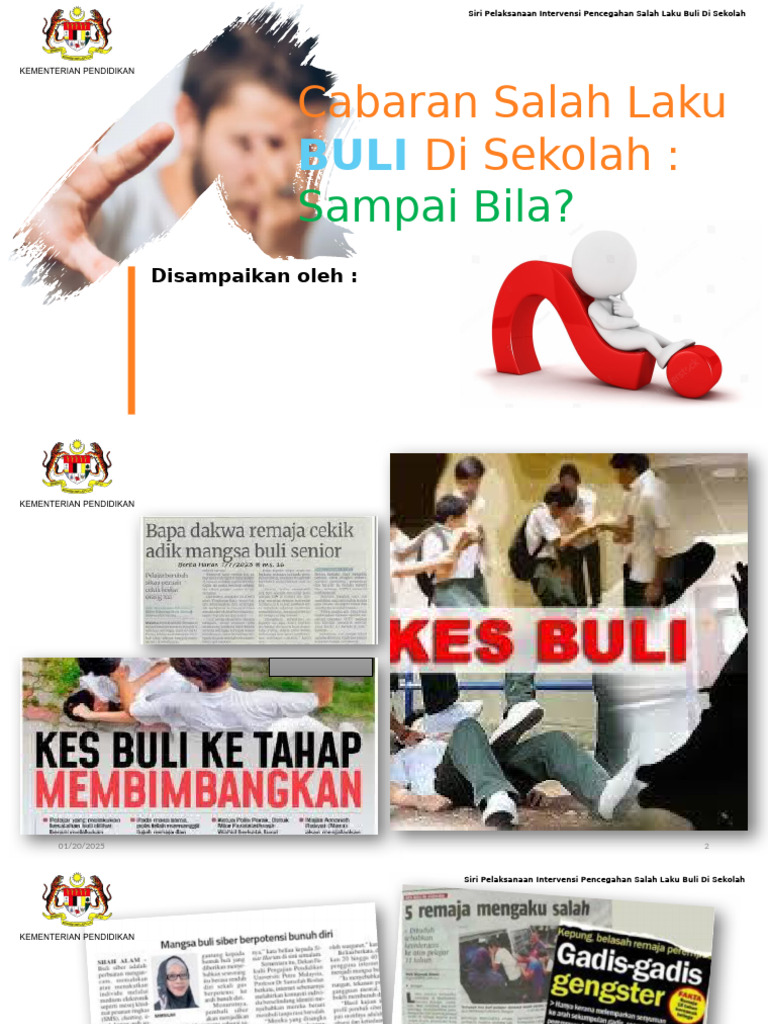 Slaid Anti Buli | PDF