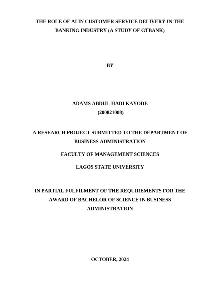 Adams Abdulhadi Kayode 200821008 | PDF | Artificial Intelligence ...