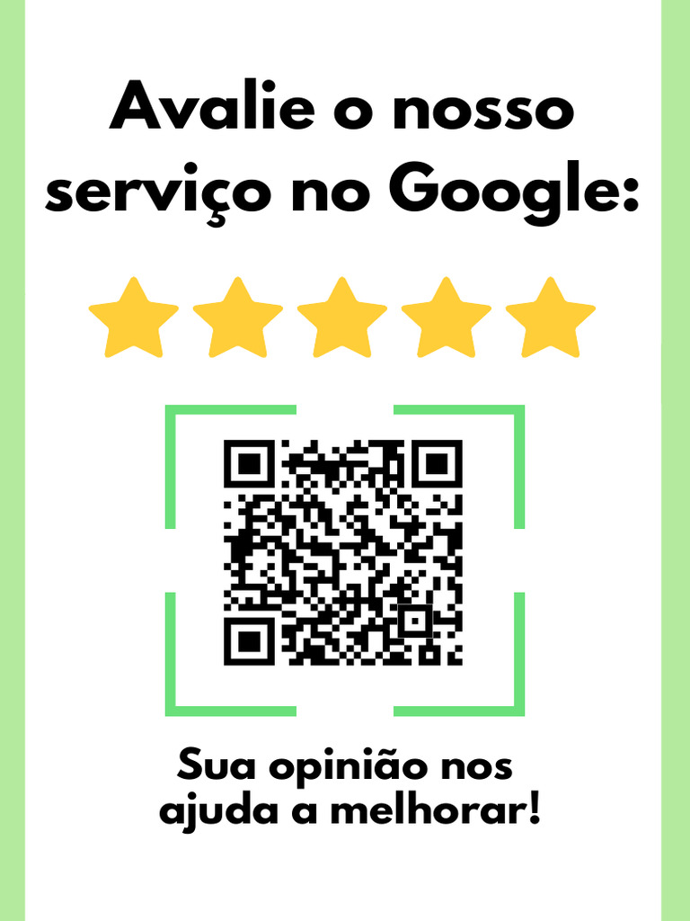 Nos Avalie Avaliação Estabelecimento Cartaz A4 - 20240216 - 115707 ...