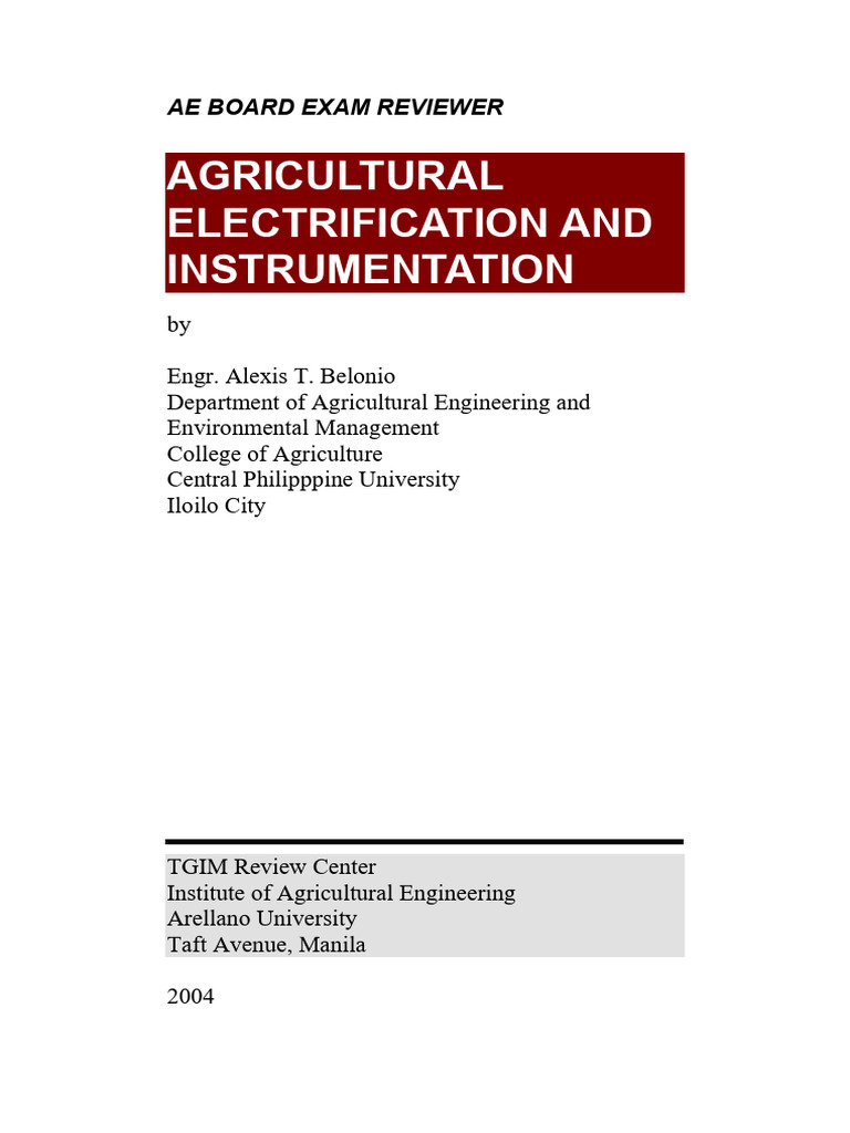 BELONIO REVIEWER | PDF | Electrical Resistance And Conductance ...