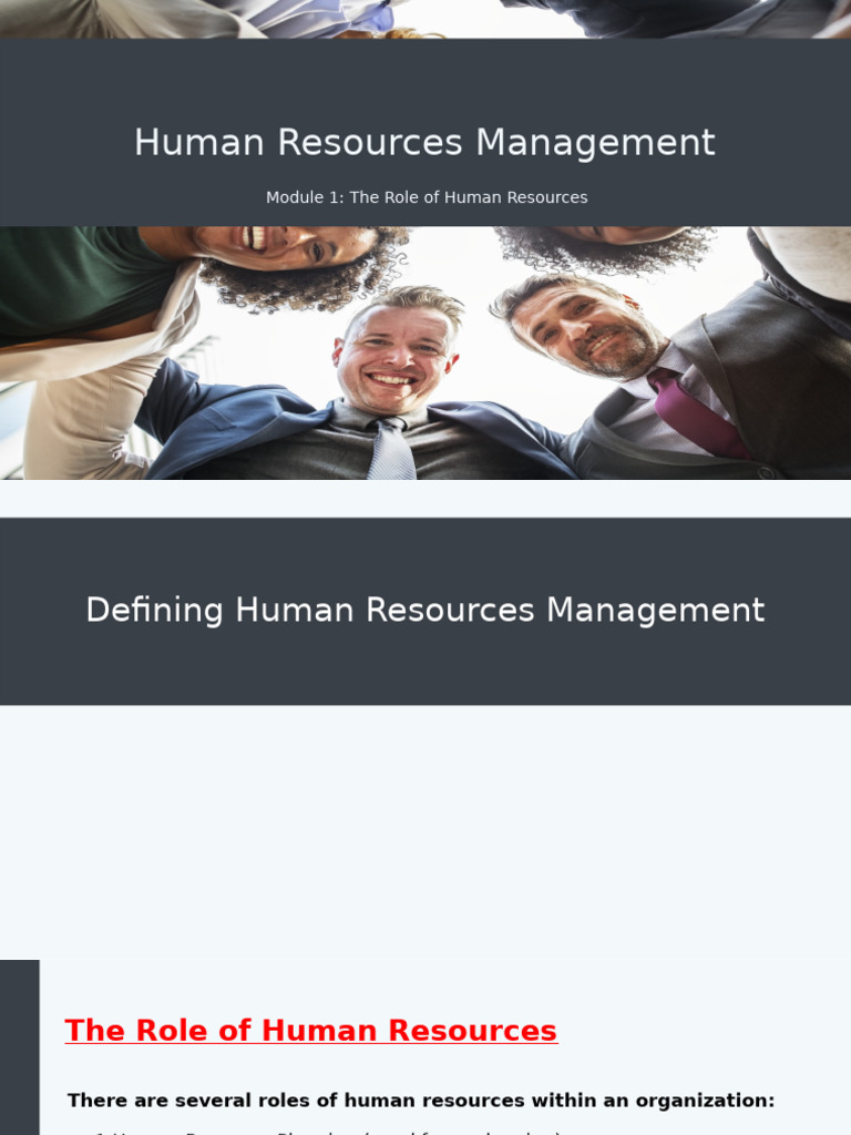 Human Resource Management 1 | PDF | Cost Of Living | Employment