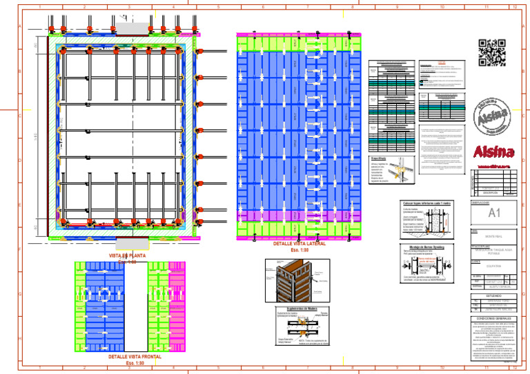 Guía Técnica de Encofrado Alisply | PDF | Hormigón