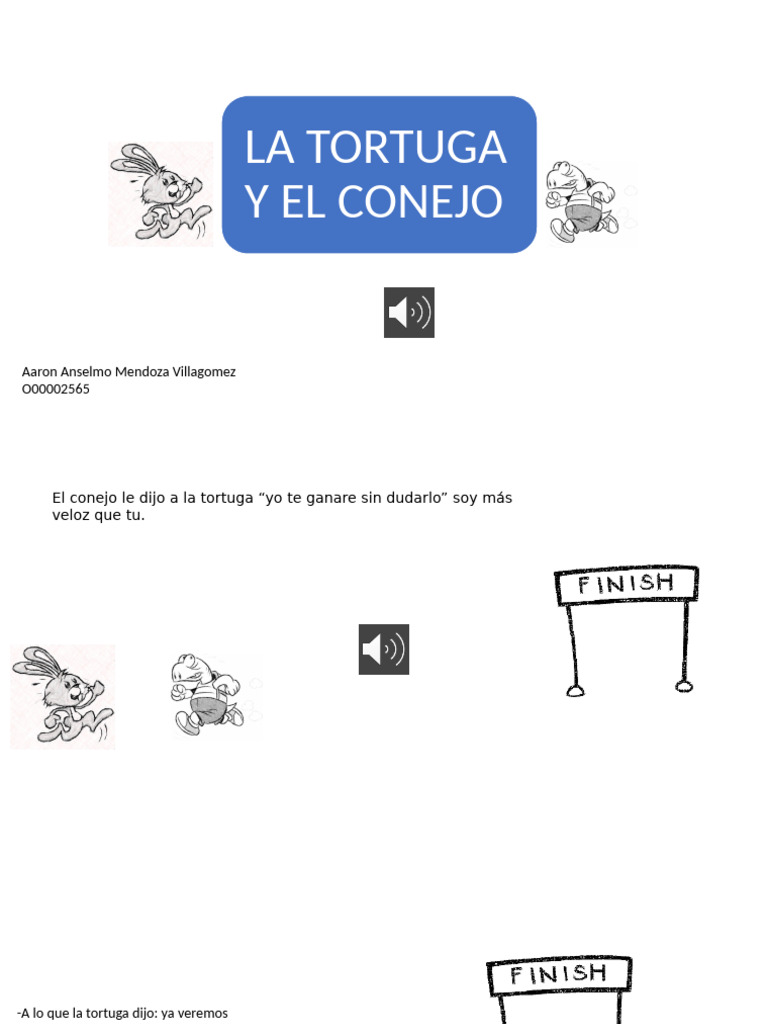 El_conejo_y_la_tortuga | PDF