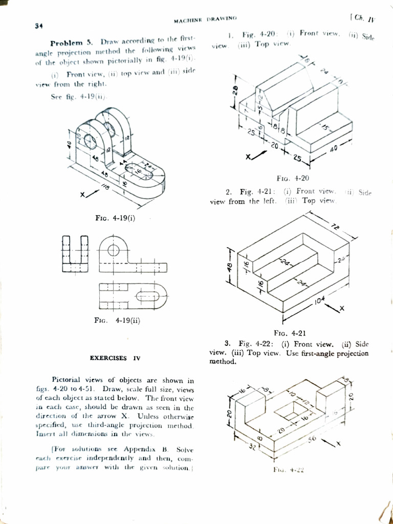 Iso To Orthographic CAED | PDF