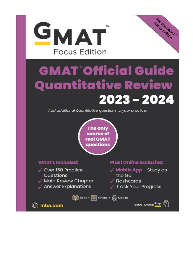 GMAT Fe Quant | PDF