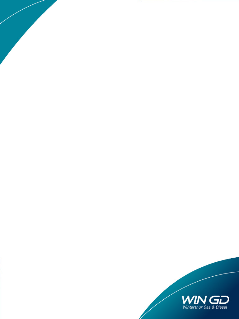 OM_WinGD_X72DF_2019-1 | PDF | Piston | Engines