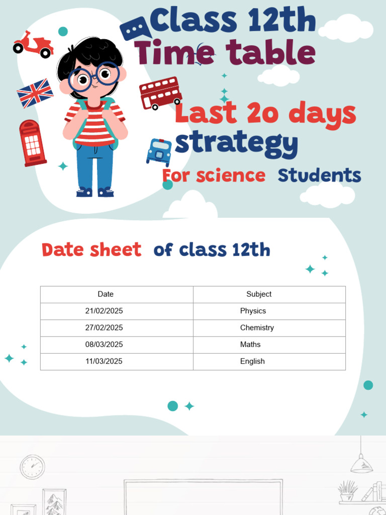Class 12 Science Exam Strategy Guide | PDF