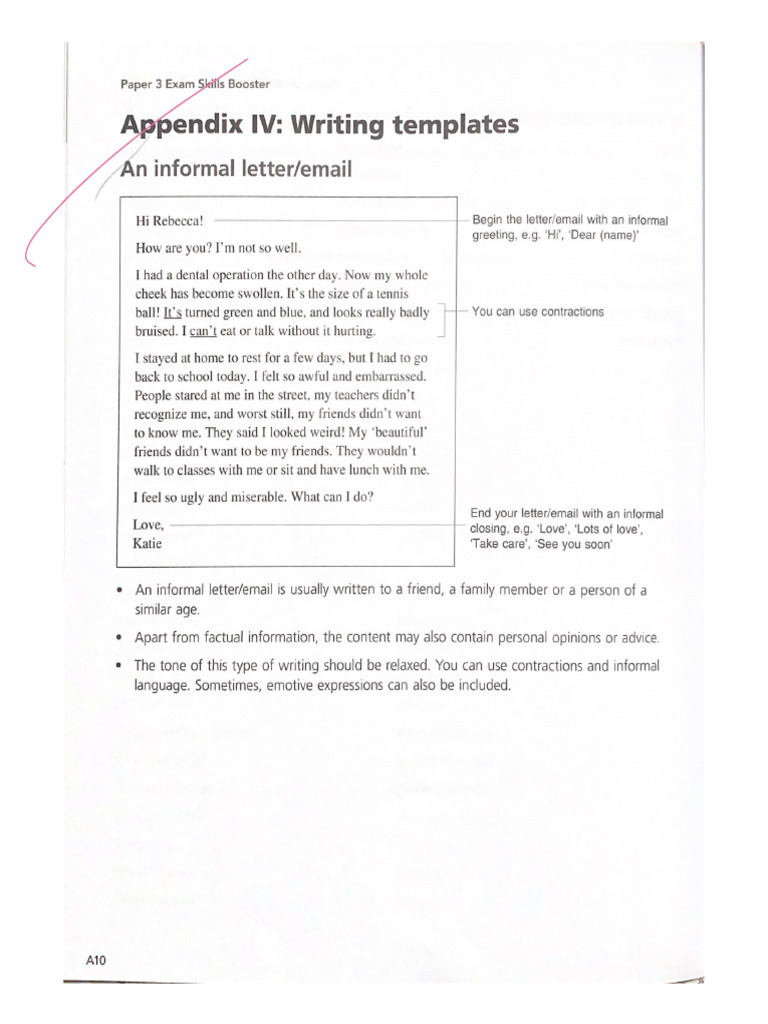 Writing Templates | PDF