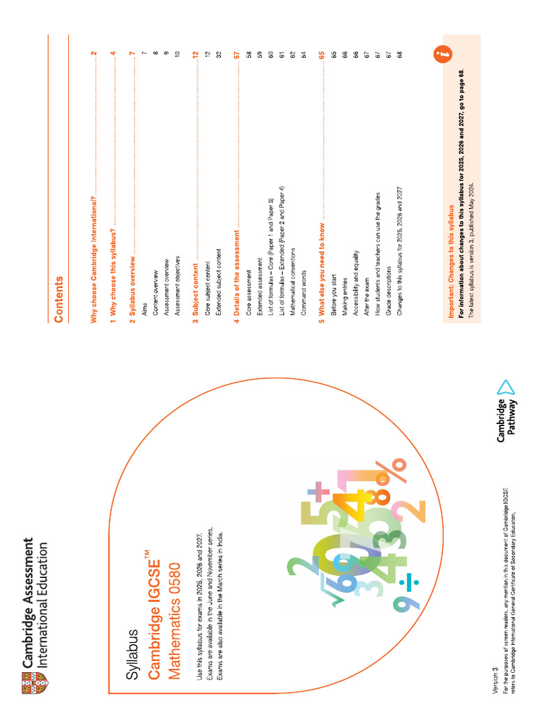 Math Syll Print | PDF