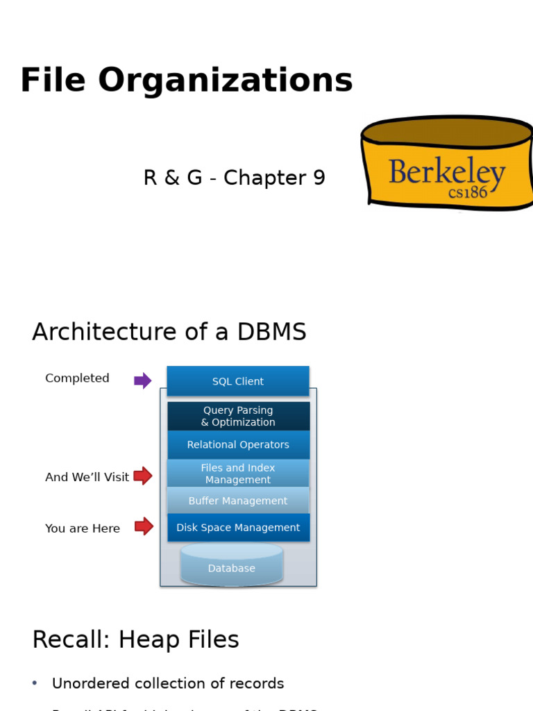 Heap File vs Sorted Files | PDF | Databases | Database Index