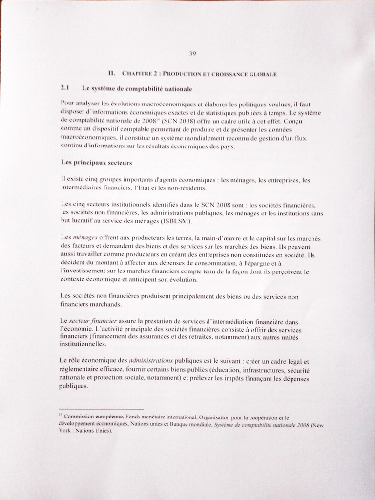 Chapitre 1 Macro | PDF