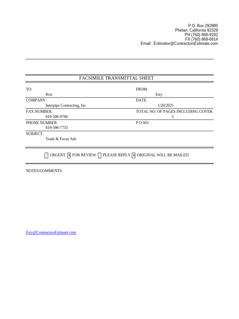 Interpipe Contracting, Inc. | PDF