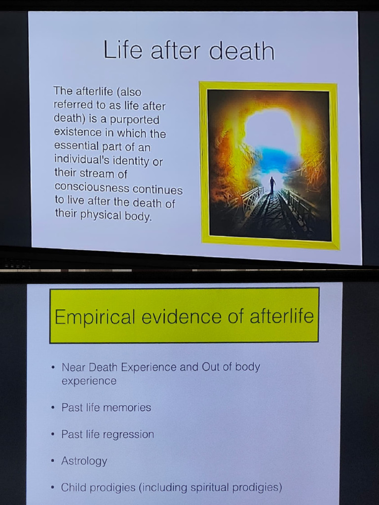 After Death Experiences by VC Sir (7-11-2024) | PDF | Soul | Surgery