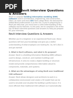 Top 50 Revit Interview Questions & Answers | PDF | Autodesk Revit ...