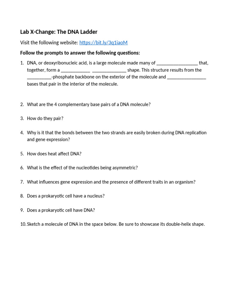 Ethan Donovan - Introduction To Replication Interactive Activity | PDF
