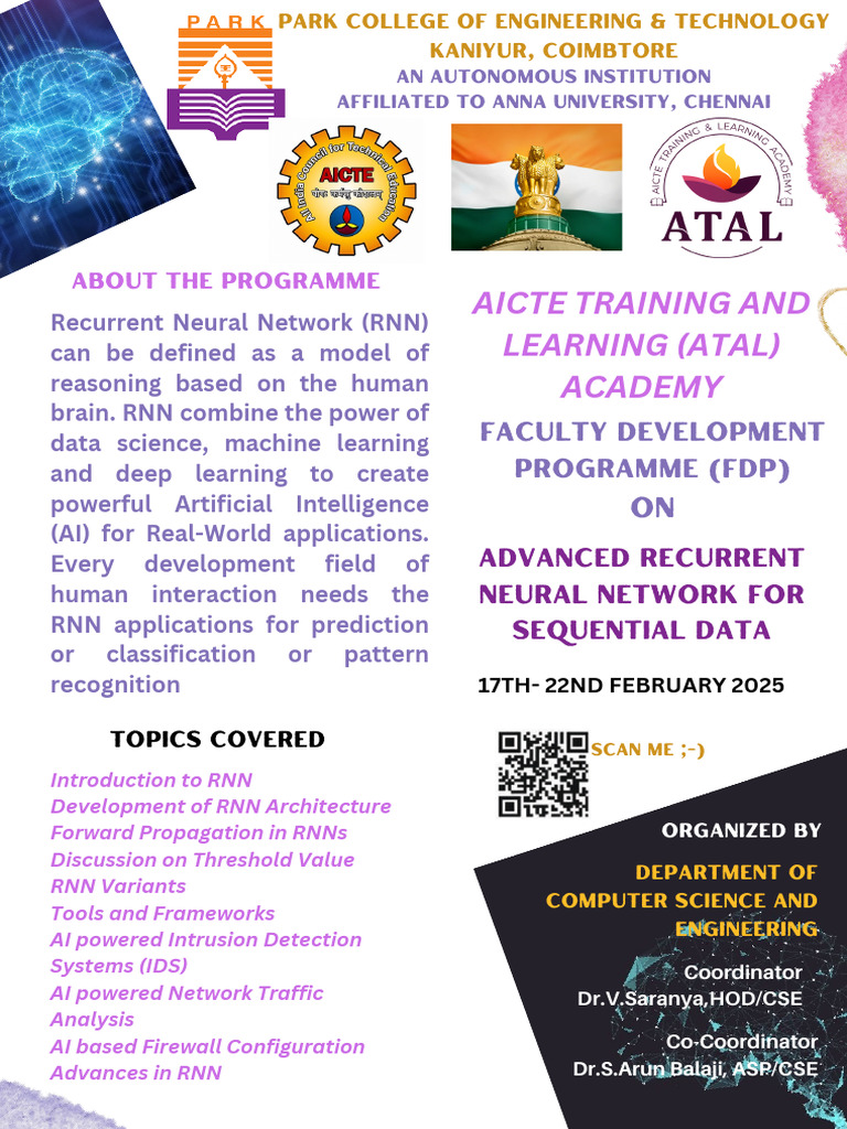 RNN_Brochure doc | PDF | Artificial Intelligence | Intelligence (AI) & Semantics